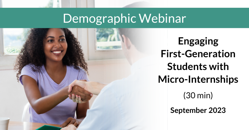 Micro-Internships for Target Demographics